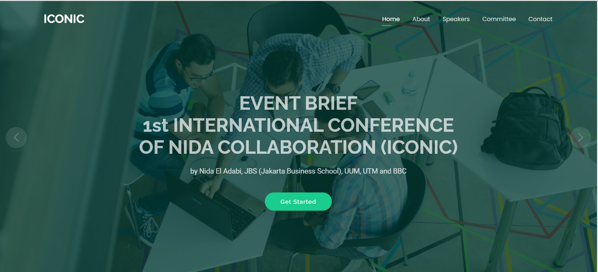 INTERNATIONAL CONFERENCE OF NIDA COLLABORATION (ICONIC)